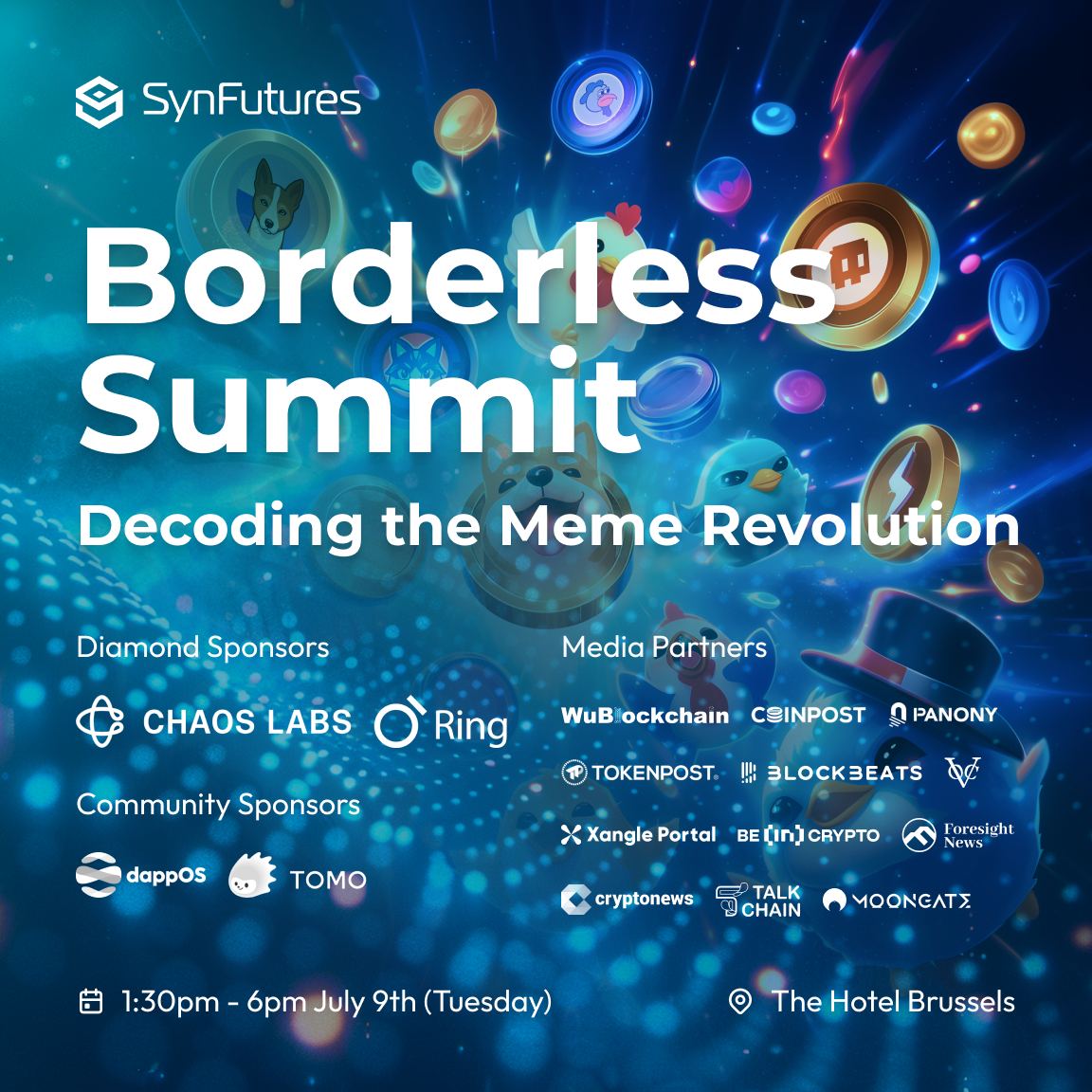Borderless Summit (ETHCC): Decoding the Meme Revolution | Moongate