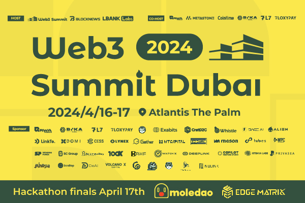 Web3 Summit Dubai | Moongate